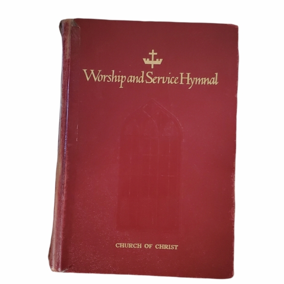 Vintage | Accents | 96s Vintage Worship And Service Hymnal Hardcover ...